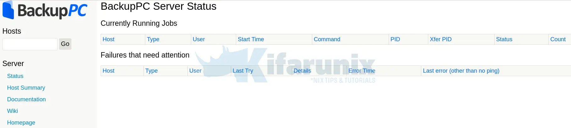 Install And Configure Backuppc On Rocky Linux 8