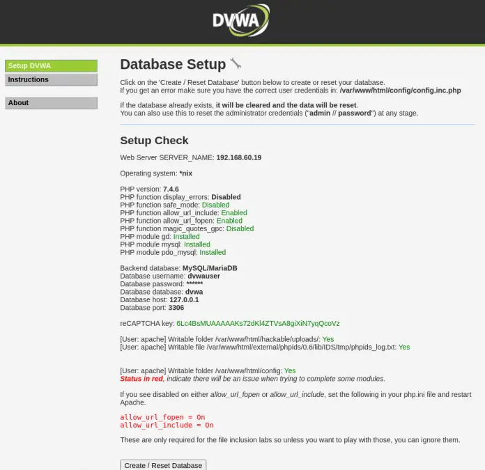 Install and Setup DVWA on Rocky Linux 8 - kifarunix.com