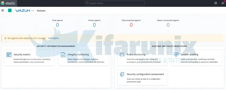 Install and Setup Wazuh Server in CentOS 8/Fedora 32 - kifarunix.com