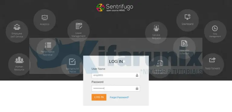 Install and setup Sentrifugo HRMS on Ubuntu 20.04 - kifarunix.com