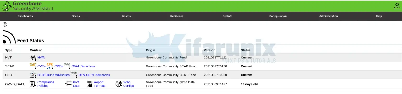 Install GVM 21.04 on Debian 11/Debian 10 - kifarunix.com