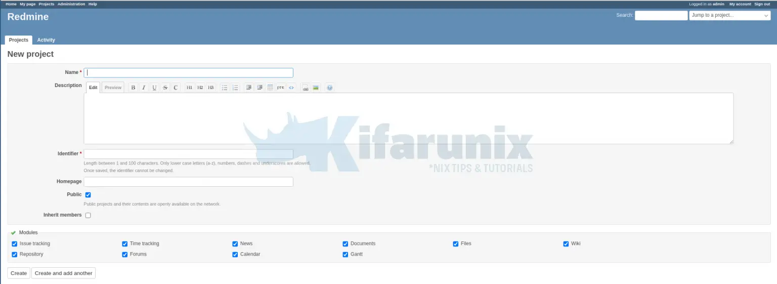 Install Redmine On Rocky Linux 8 Rocky Linux 9