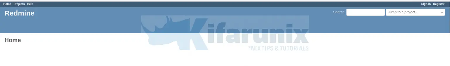 Install Redmine on Ubuntu 22.04 - kifarunix.com