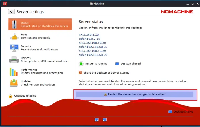 Install NoMachine on Kali Linux 2021 - kifarunix.com