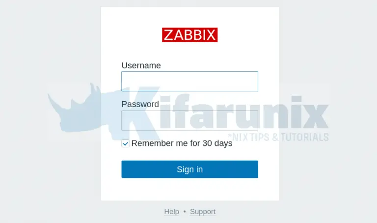 Install Zabbix Server on Ubuntu 22.04 - kifarunix.com