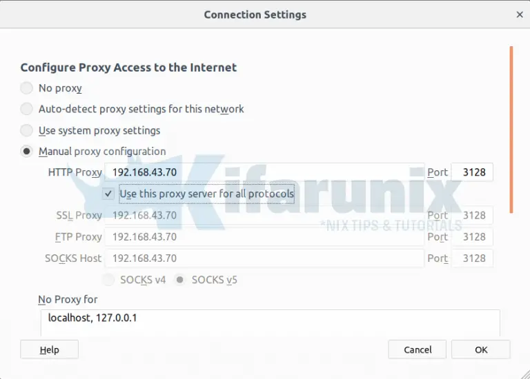 Install and Configure Squid Proxy on Fedora 29/Fedora 28/CentOS 7 - kifarunix.com