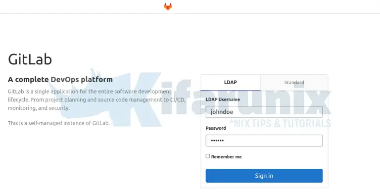Integrate Gitlab With Openldap For Authentication