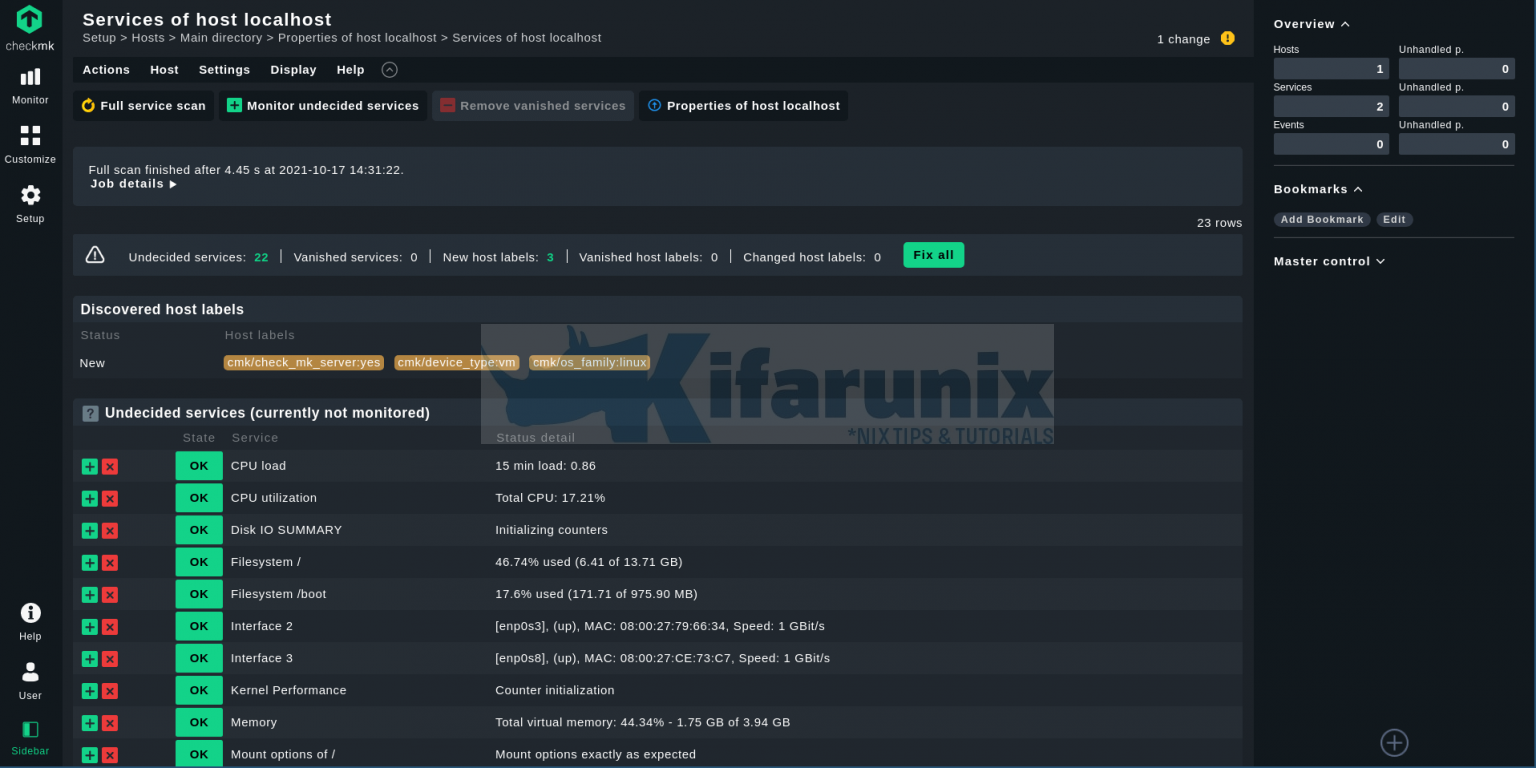 How to Install Checkmk Monitoring Agents on Linux - kifarunix.com