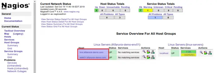 Add Hosts to Nagios Server For Monitoring - kifarunix.com