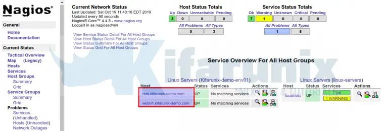 Add Hosts To Nagios Server For Monitoring