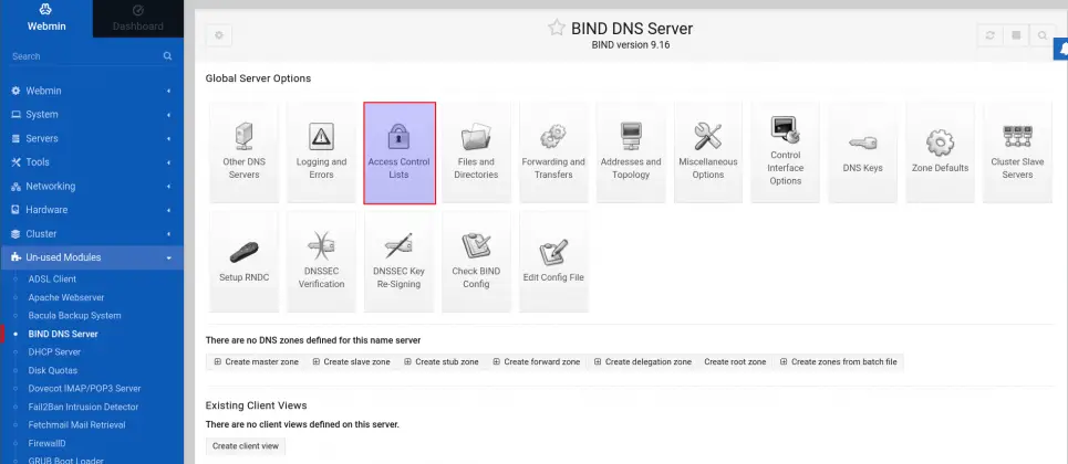 Configure BIND DNS Server using Webmin on Debian 11 - kifarunix.com