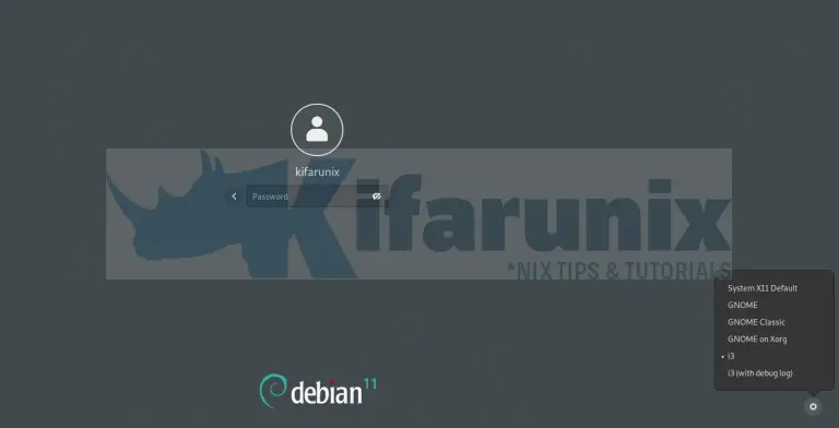 Install and Setup i3 Windows Manager on Debian 11 - kifarunix.com