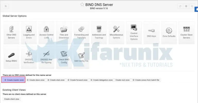 Configure Bind Dns Server Using Webmin On Debian 11 1301