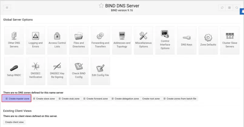 Configure Bind Dns Server Using Webmin On Debian 11