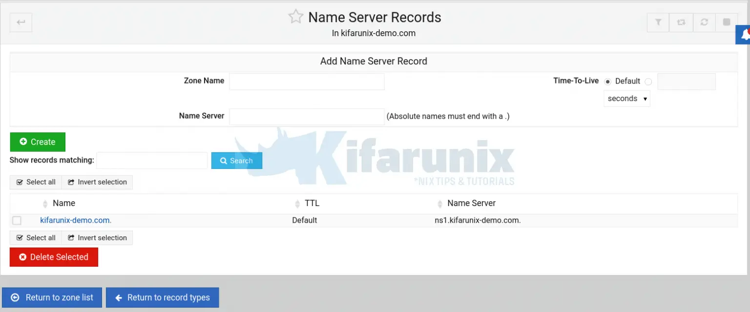 Configure Bind Dns Server Using Webmin On Debian 11