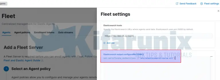 Ship System Logs to ELK Stack using Elastic Agents - kifarunix.com