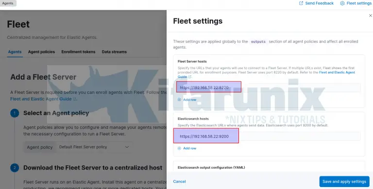 Ship System Logs to ELK Stack using Elastic Agents - kifarunix.com