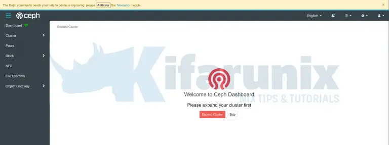 Install and Setup Ceph Storage Cluster on Ubuntu 22.04 - kifarunix.com