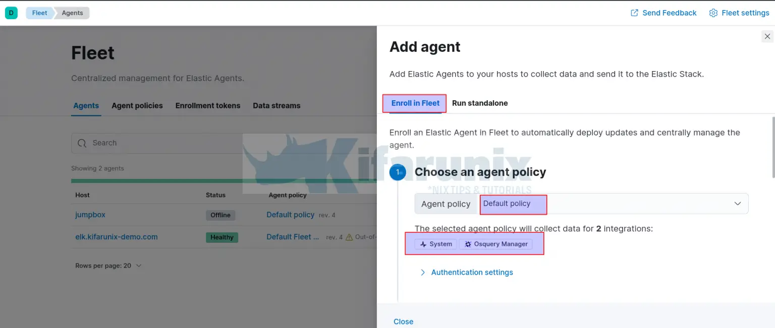 Monitor Windows Systems using Elastic Osquery Manager - kifarunix.com