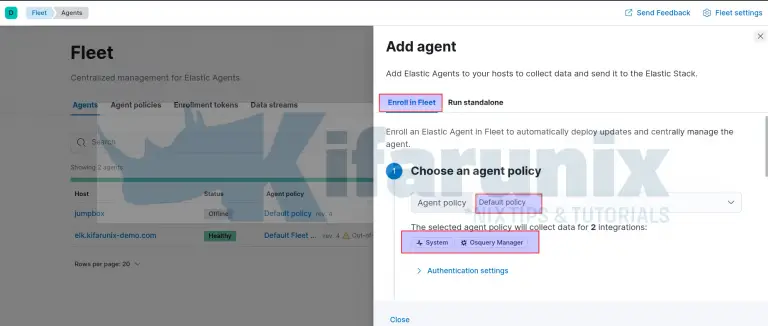 Monitor Windows Systems using Elastic Osquery Manager - kifarunix.com