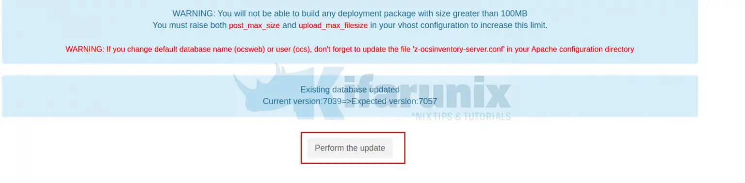 Install and Setup OCS NG Inventory Server on CentOS 7 - kifarunix.com