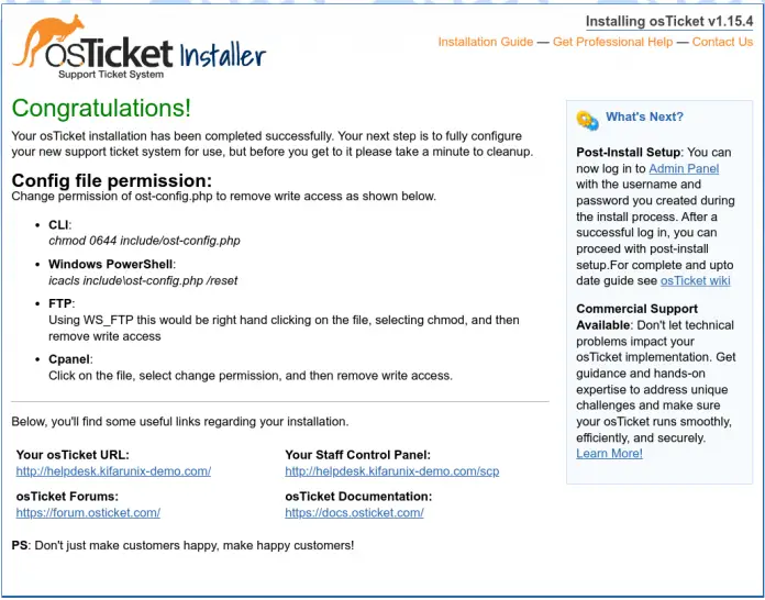 Install osTicket Ticketing System on Ubuntu 22.04/Ubuntu 20.04 - kifarunix.com