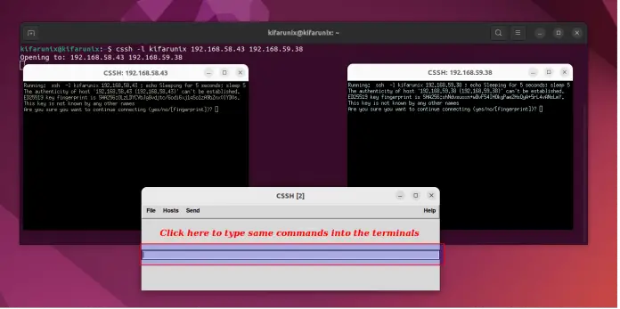 Install and Use ClusterSSH on Ubuntu 22.04/Ubuntu 20.04 - kifarunix.com