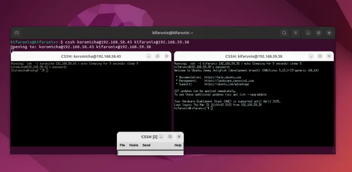 Install and Use ClusterSSH on Ubuntu 22.04/Ubuntu 20.04 - kifarunix.com