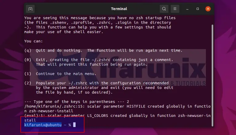 Install and Setup ZSH and Oh-My-Zsh on Ubuntu 20.04/Ubuntu 22.04 - kifarunix.com