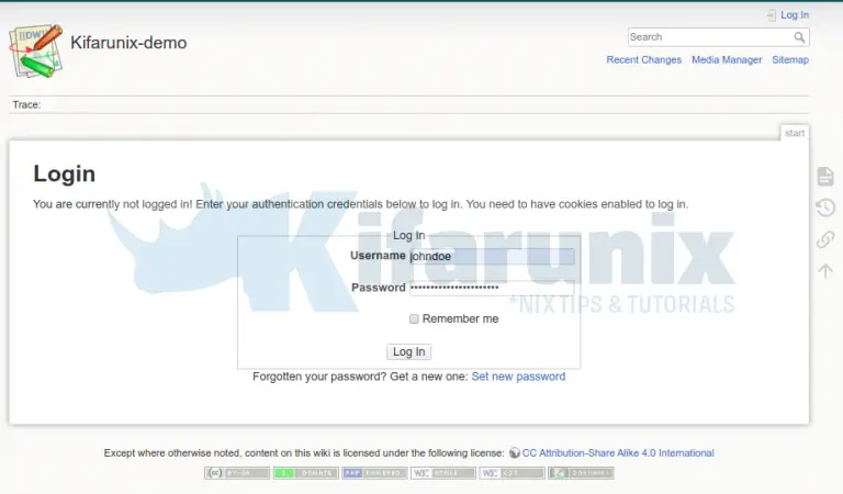 How to Configure DokuWiki OpenLDAP Authentication - kifarunix.com How to Configure DokuWiki OpenLDAP Authentication - kifarunix.com