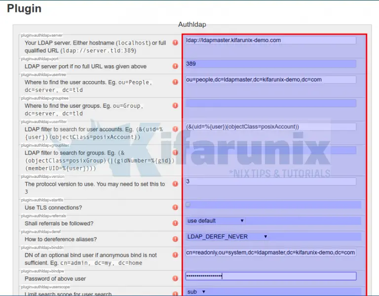 How to Configure DokuWiki OpenLDAP Authentication - kifarunix.com