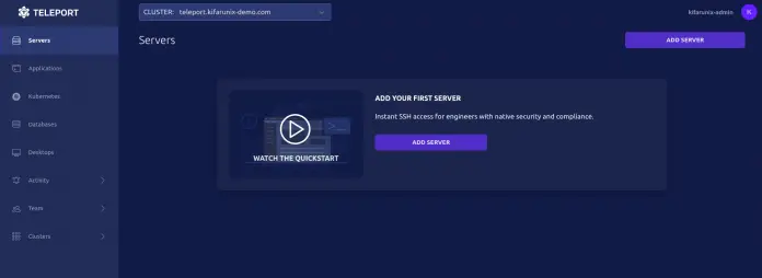 Install and Setup Teleport Access Plane on Linux - kifarunix.com