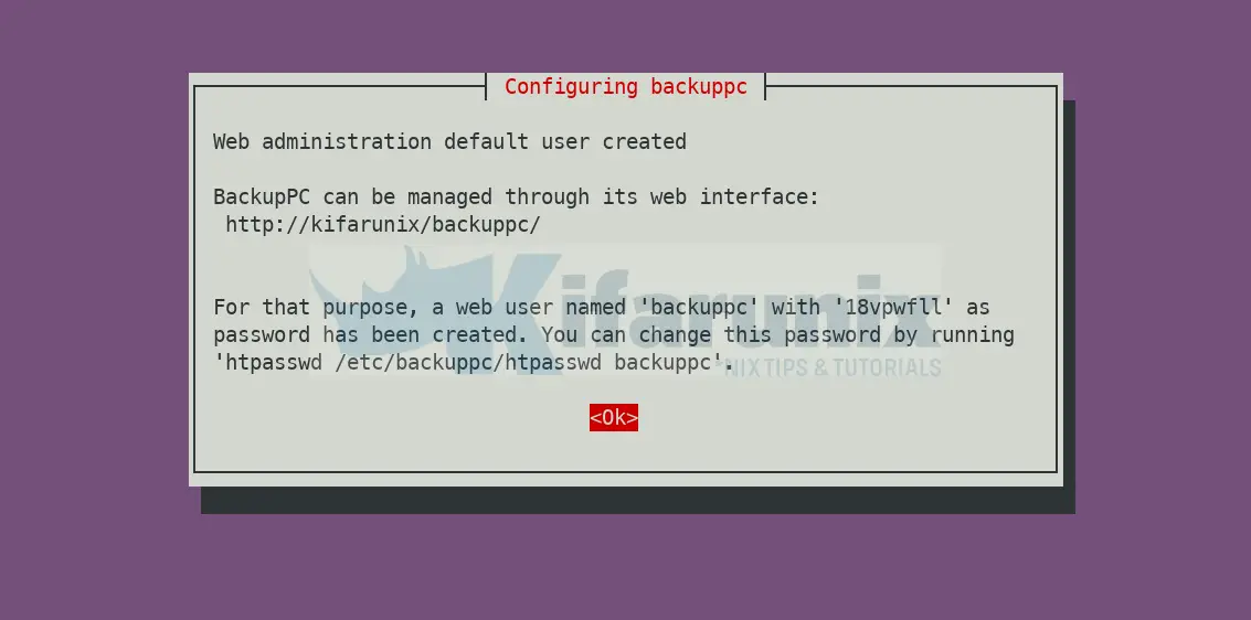 Install Backuppc On Ubuntu 2204