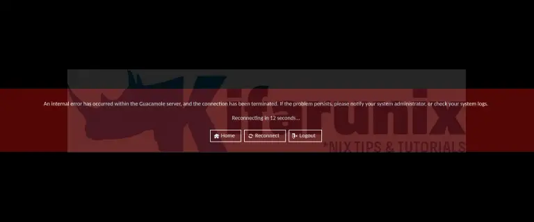 Guacamole: How to fix RDP server closed/refused connection: Security negotiation failed (wrong ...