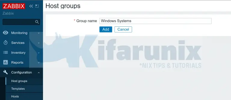 Add Hosts to Zabbix Server for Monitoring - kifarunix.com