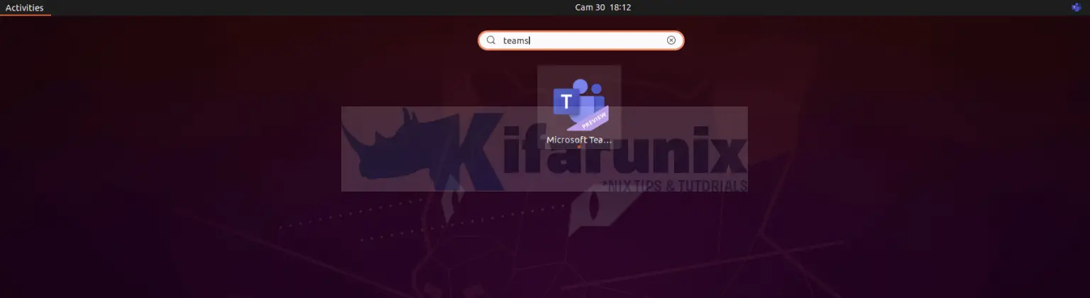 Install Microsoft Teams Client on Ubuntu 20.04/18.04 - kifarunix.com