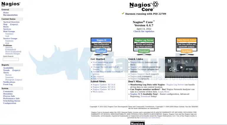 Install And Setup Nagios Core On Ubuntu 2004