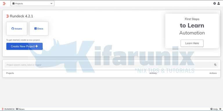 Install Rundeck on Rocky Linux - kifarunix.com