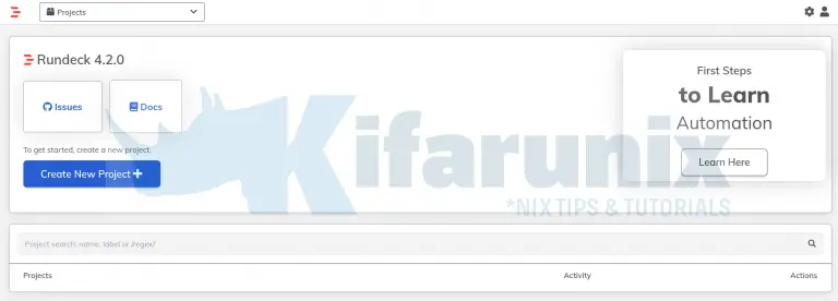 Install Rundeck on Ubuntu 22.04 - kifarunix.com
