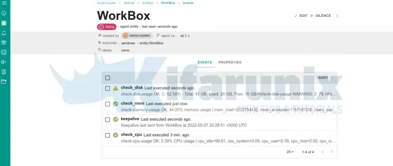 Monitor Windows System Metrics using Sensu - kifarunix.com