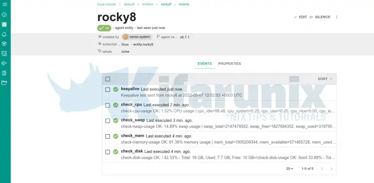 How to Monitor Linux System Metrics using Sensu - kifarunix.com