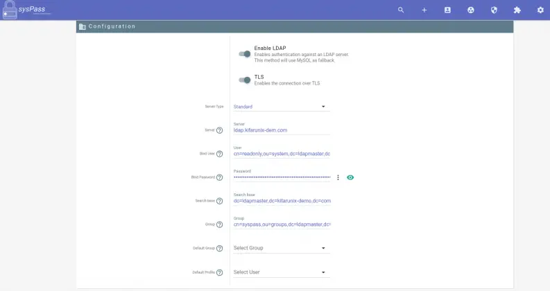 Integrate sysPass with OpenLDAP for Authentication - kifarunix.com