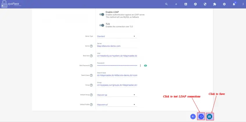 Integrate sysPass with OpenLDAP for Authentication - kifarunix.com