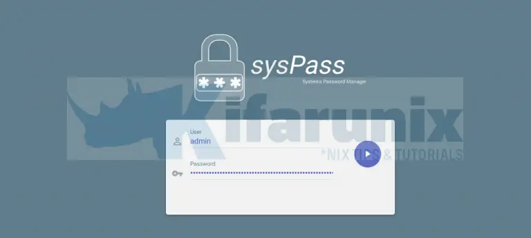 Install sysPass Password Manager on Rocky Linux - kifarunix.com