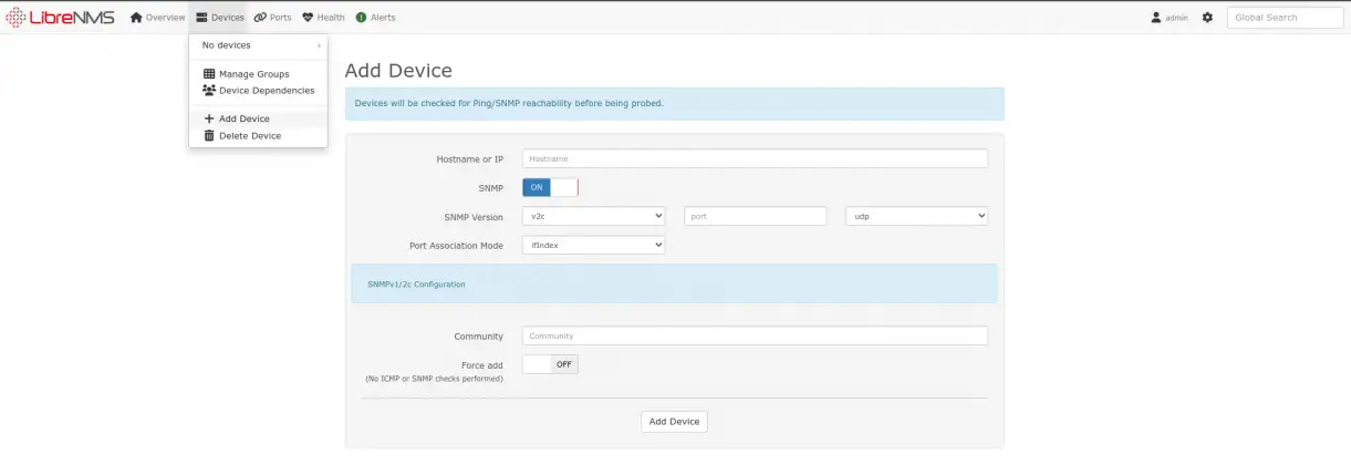 Add Hosts to LibreNMS Server for Monitoring - kifarunix.com