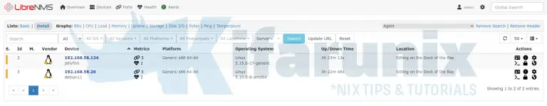 Add Hosts to LibreNMS Server for Monitoring - kifarunix.com