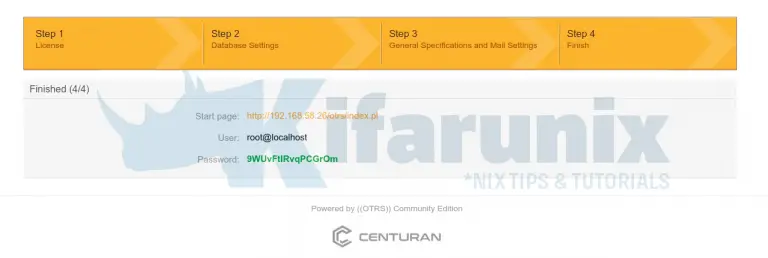 Install OTRS Ticketting System on Ubuntu 22.04 - kifarunix.com