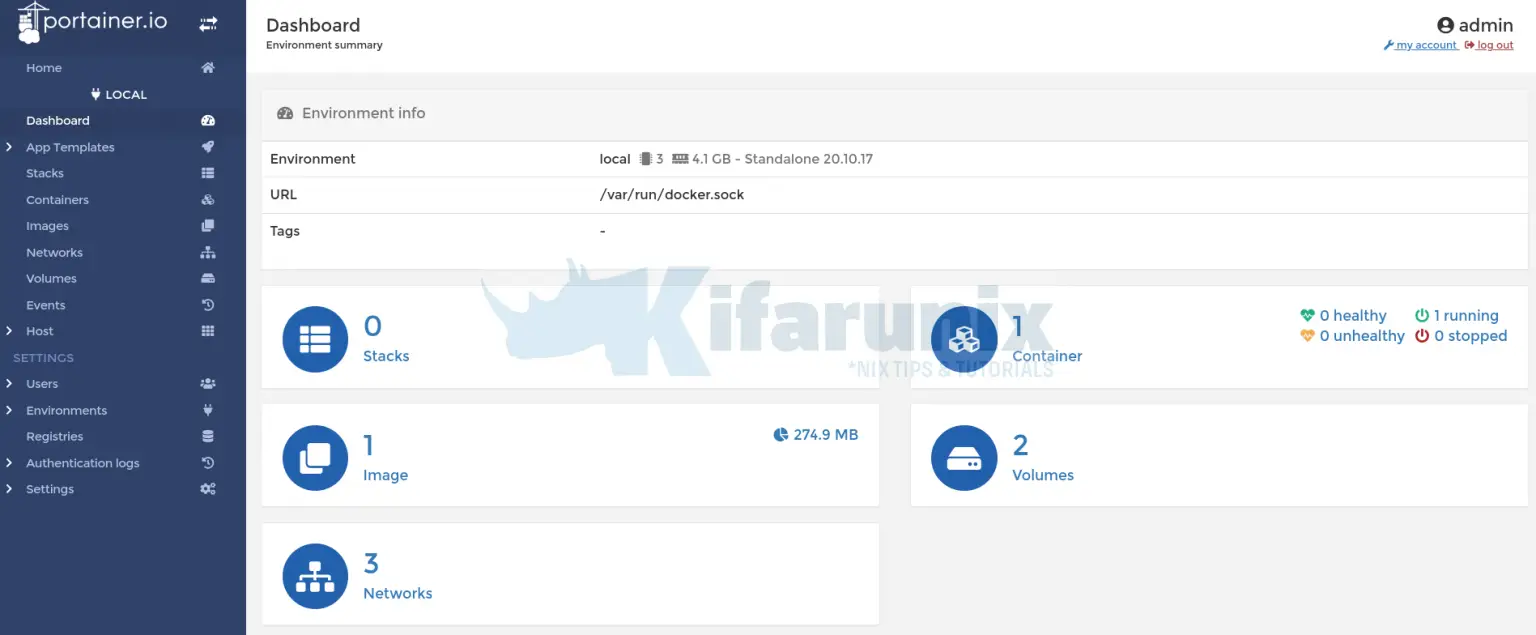 Install Portainer on Debian 11/Debian 10 - kifarunix.com
