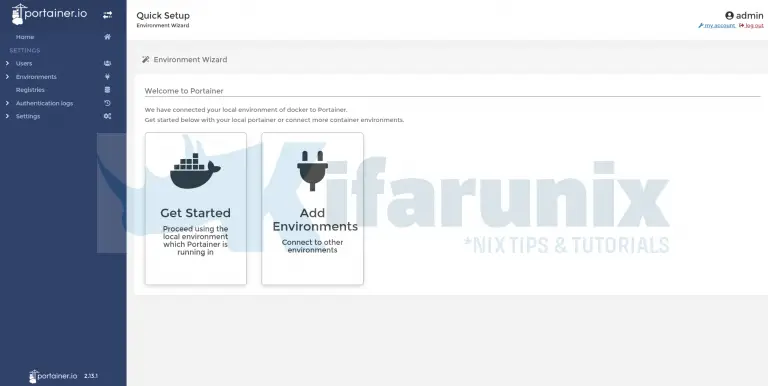 Install Portainer on Rocky Linux - kifarunix.com Install Portainer on Rocky Linux - kifarunix.com