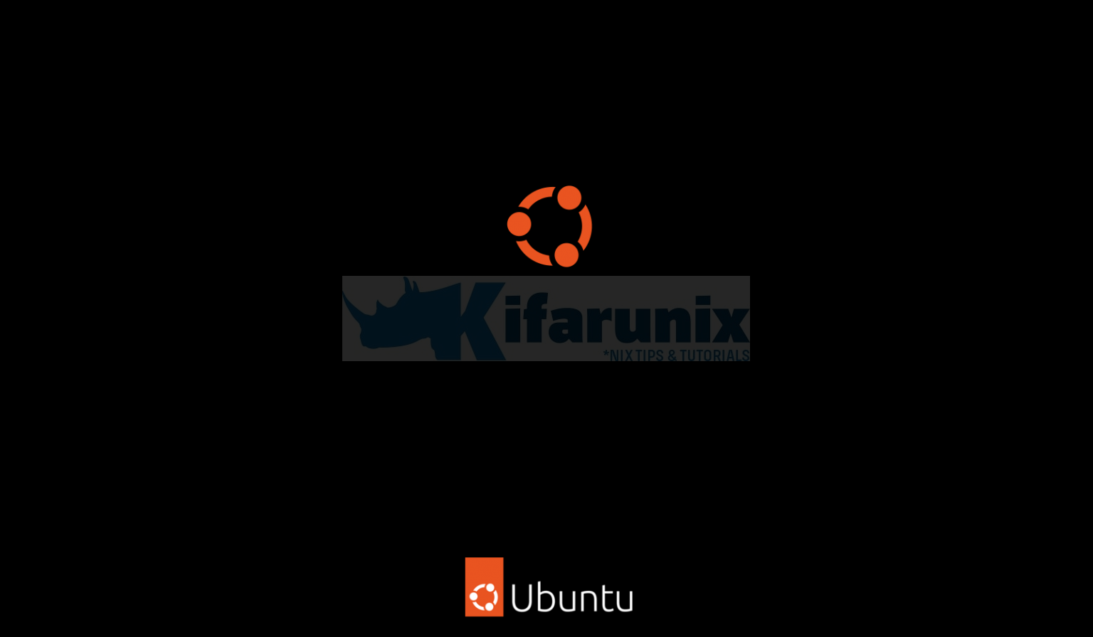 Change Ubuntu 22.04 Boot and Login Screen Logo - kifarunix.com
